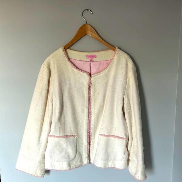 Lilly Pulitzer | Jackets & Coats | Lilly Pulitzer Boucle Jacket | Poshmark